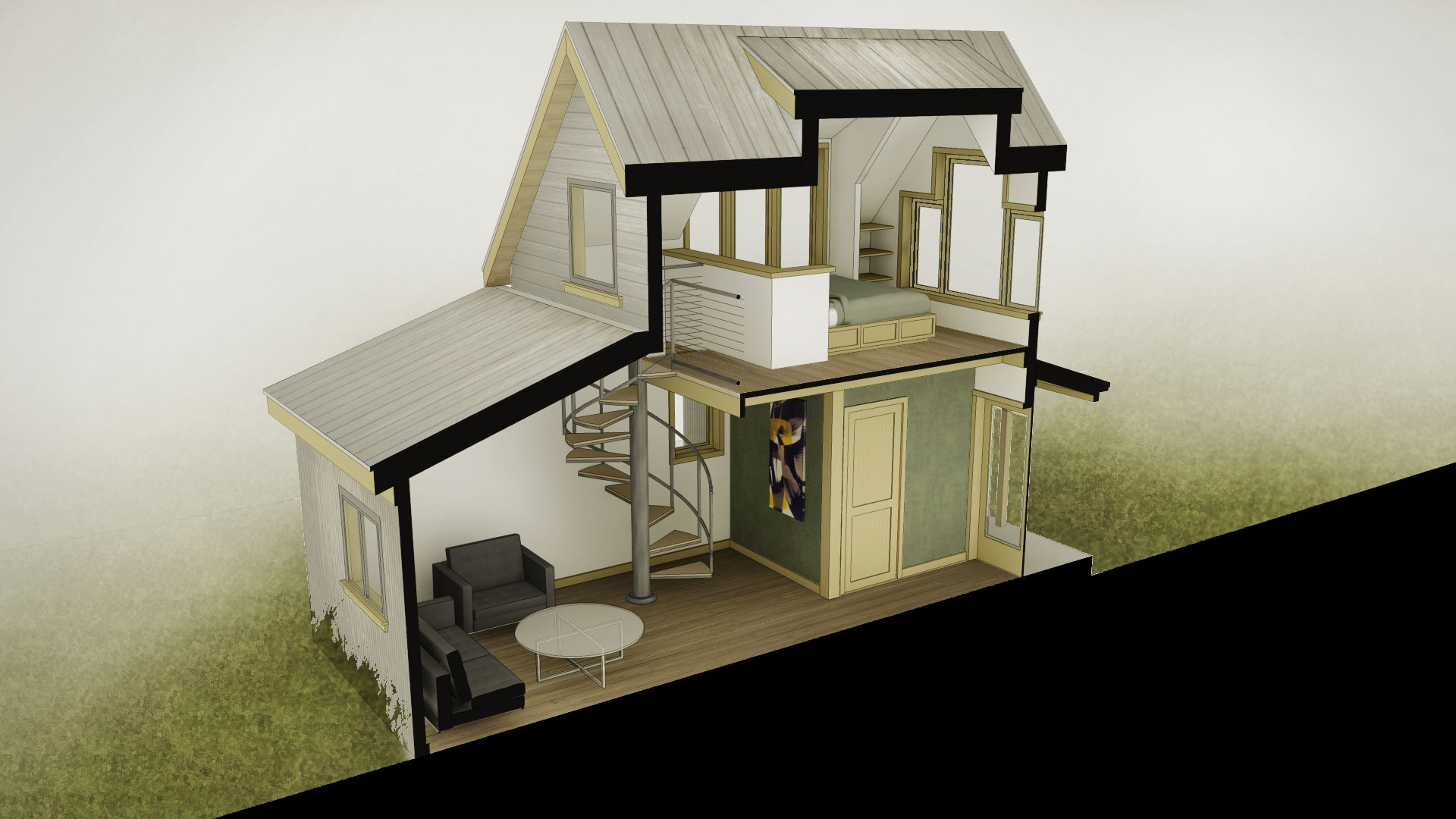 Harrison Hideaway - Carlos Delgado Architect